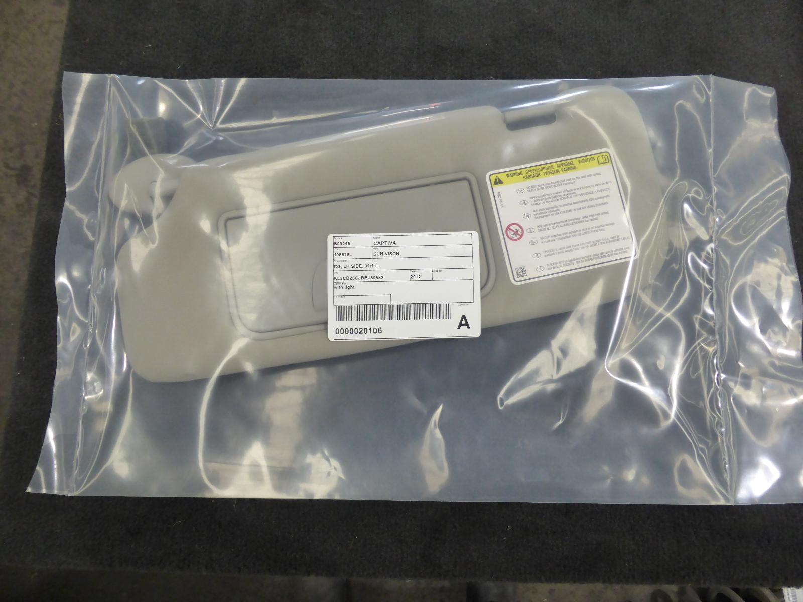 Sunvisor Captiva Holden 2012